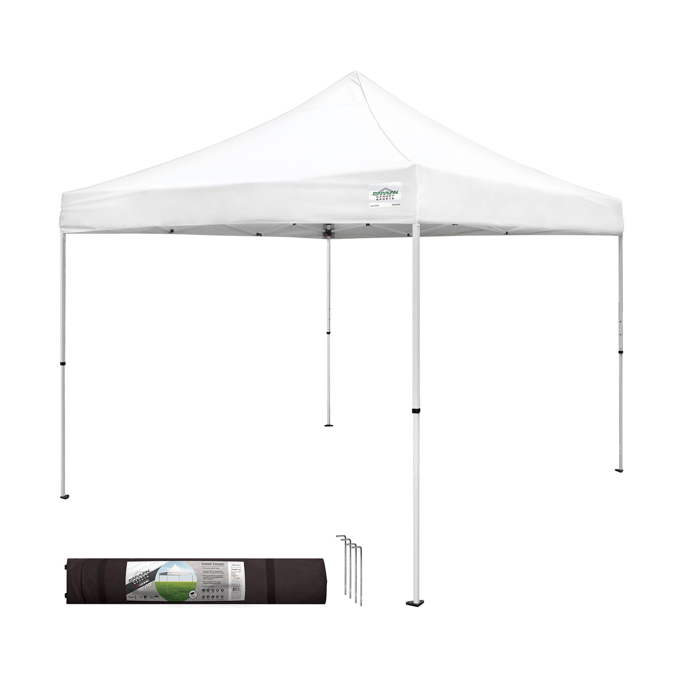 10'X10' M-Series Pro 2 Instant Canopy Kit, 100 Sq. Ft. of Shade, Strai ...