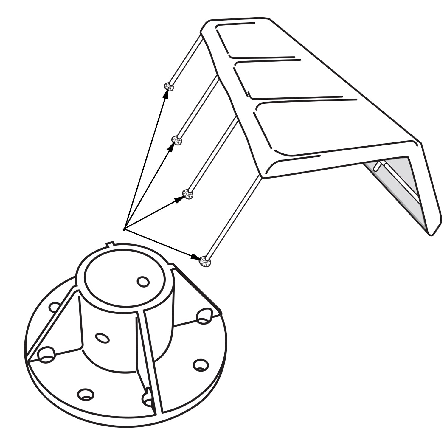 Mega Domain Foot Pad Part A2 (Qty 1) – Caravan Canopy